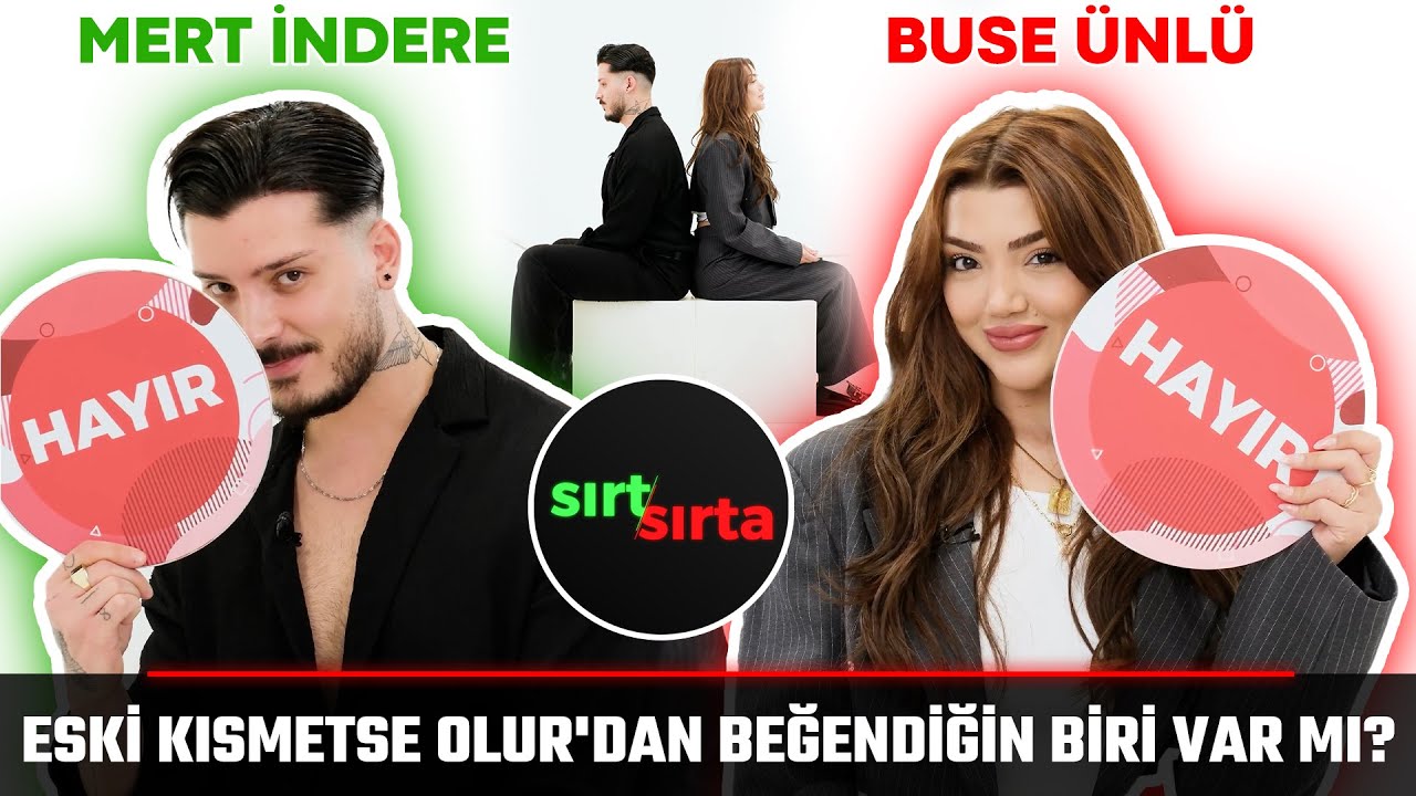 Kısmetse Olur Buse Ünlü ve Mert İndere Sırt Sırta'da! Öykü Serter, Kısmetse Olur Kurgu mu? - YouTube