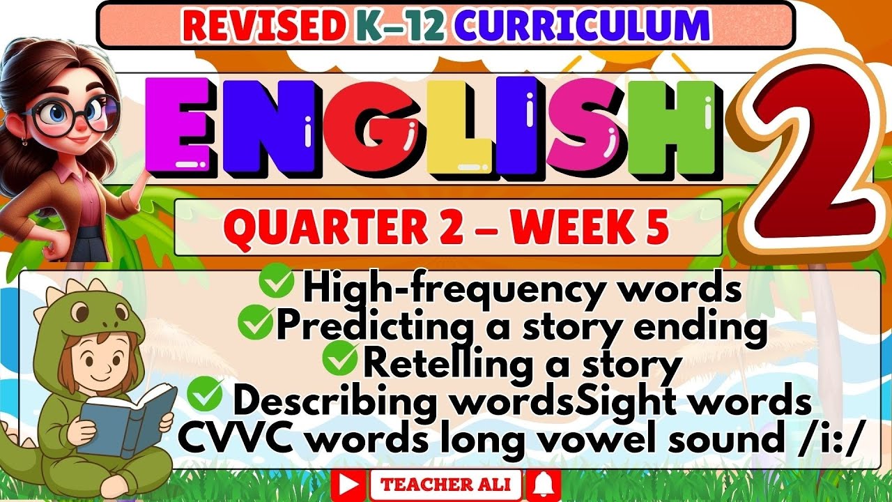 ENGLISH 2 QUARTER 2 WEEK 5 REVISED K-12 #matatag #grade2 - YouTube