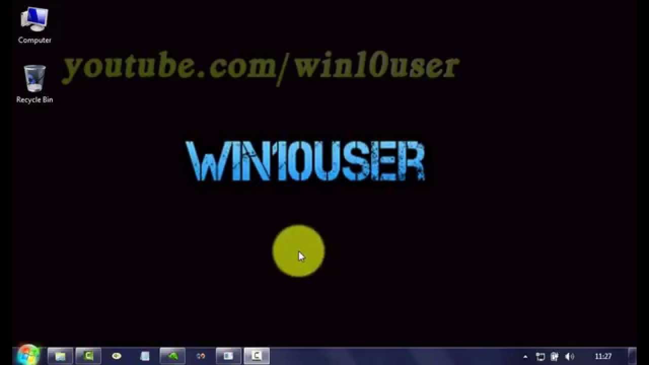 Windows 7 Tips : How to Change Active Title Bar Color - YouTube