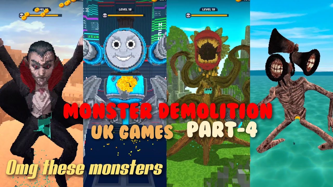 Monster Demolition- Giants 3D | Level 16-24 | Gameplay | Playstore ...