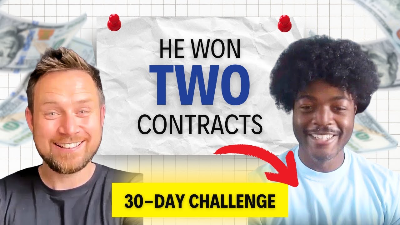 Beginner Won TWO Contracts | 30-Day Government Contracting Challenge ...