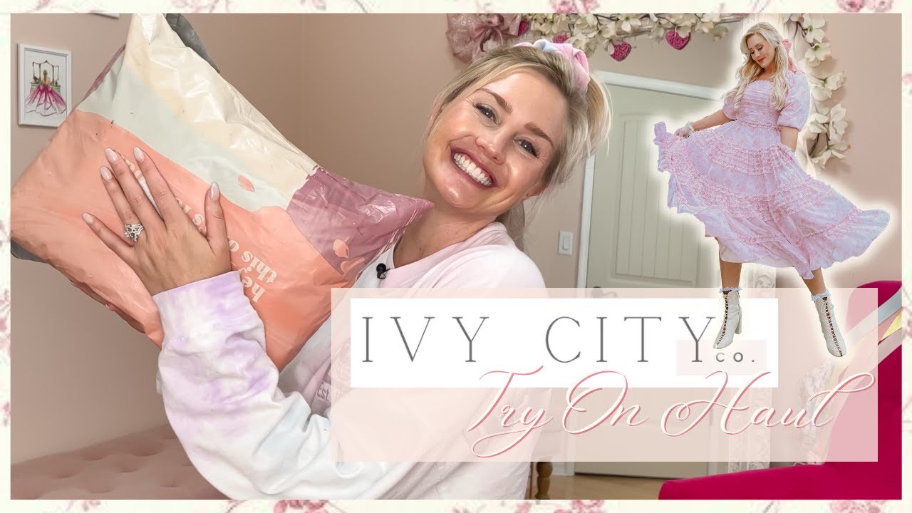 Trying IVY CITY CO Dresses for the 1st time - YouTube