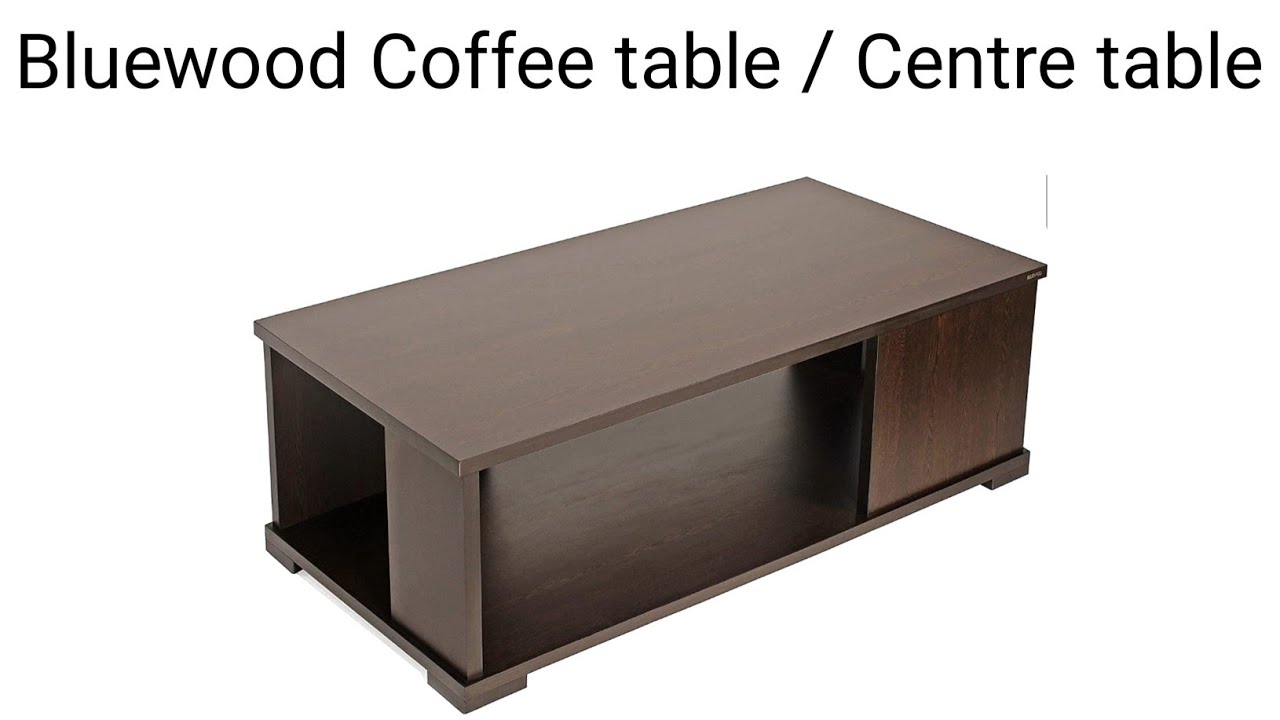 Bluewud Coffee Table / Centre table Unboxing and Assembly - YouTube
