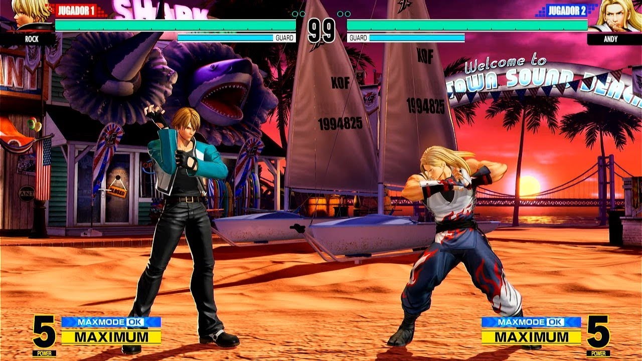 ROCK VS ANDY - KOF XV - YouTube