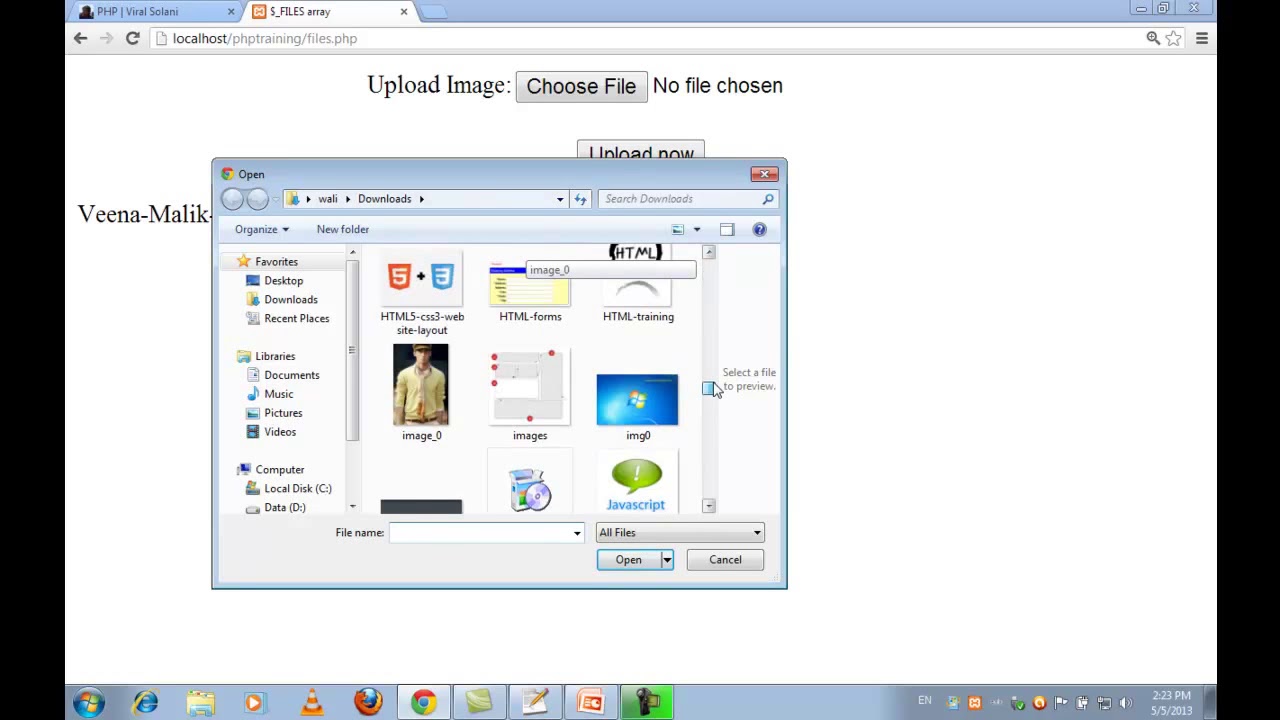 19new Php Mysql Tutorials In Urdu Hindi Part 19 Files Method Youtube