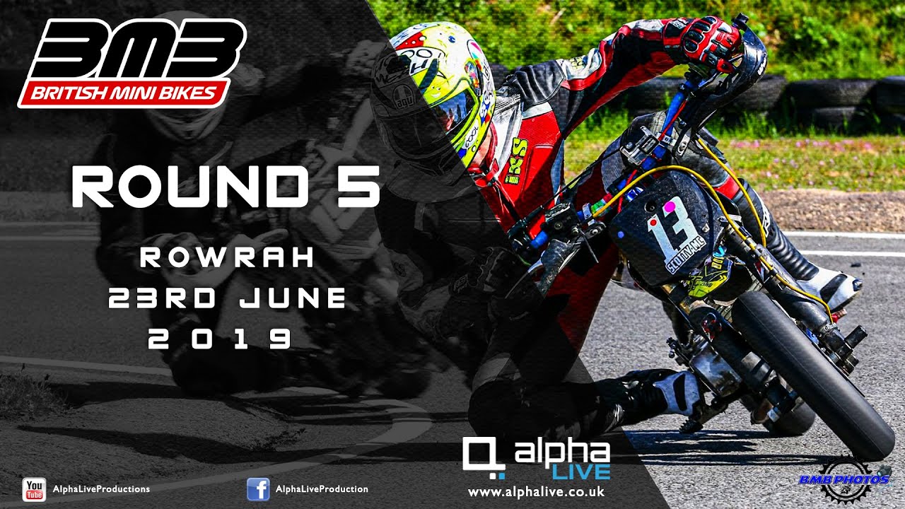 British Mini Bikes Round 5 2019 LIVE from Rowrah - YouTube
