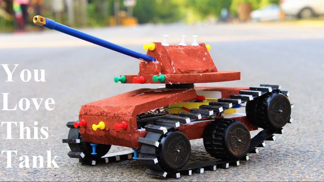 How To Make a Tank - Belt chain Tank - YouTube