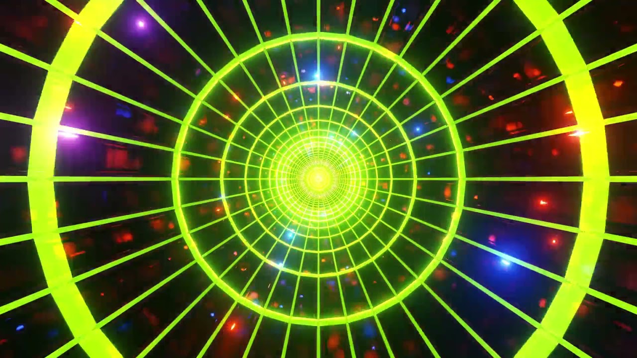 Tunnel best animated special effects overlays and background for video ...