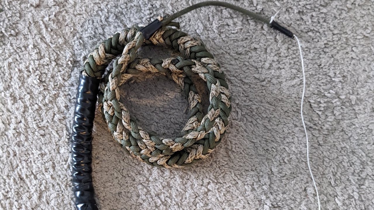 My attempt at filming whip making! #whips - YouTube