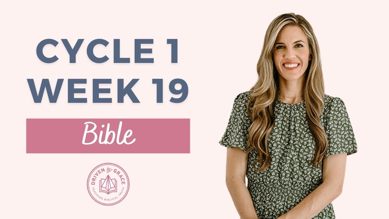 CC Cycle 1 Week 19 Bible - YouTube