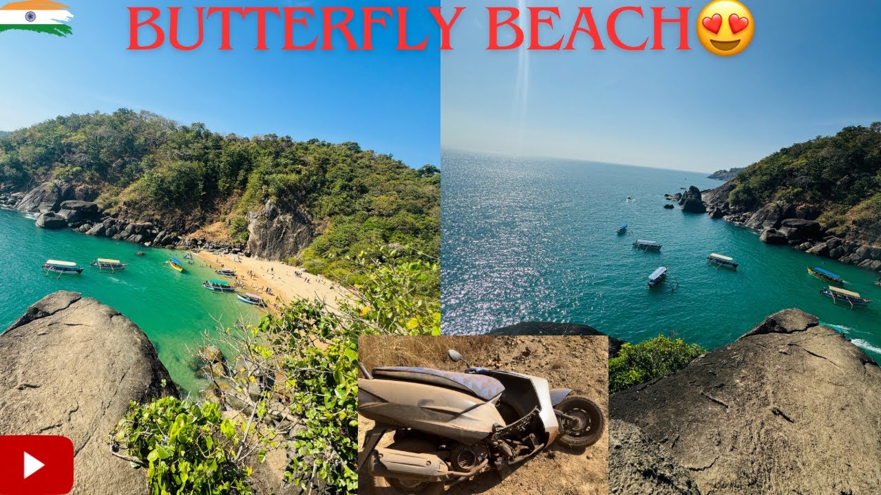 Butterfly Beach 🏖️ || South Goa 👌|| Goa Trip part- 4 - YouTube