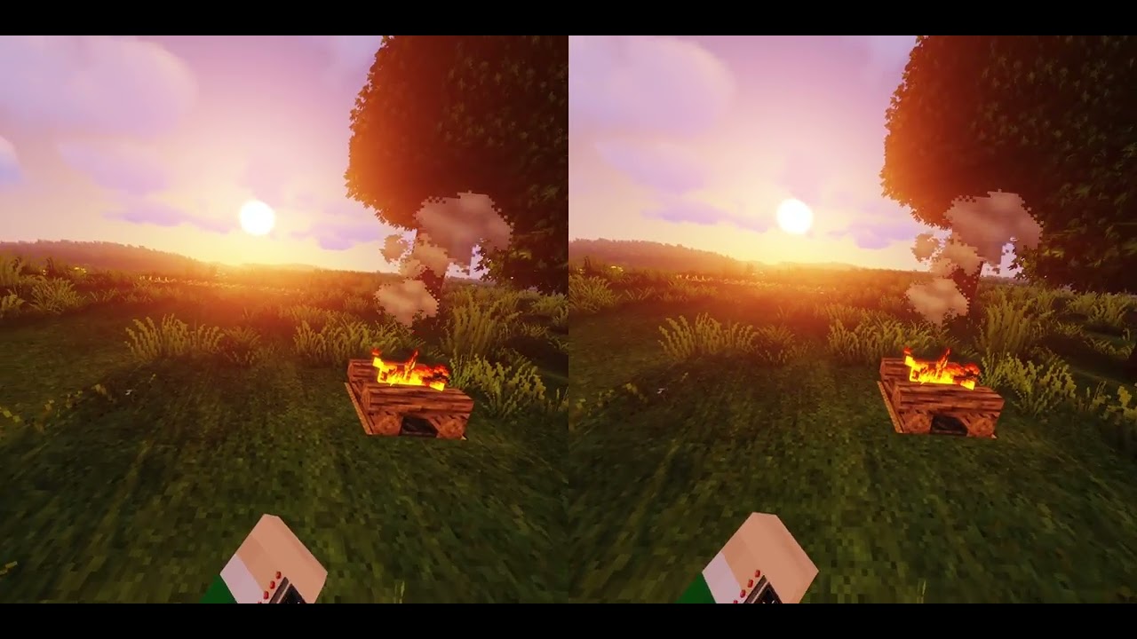 [3D] Vivecraft 1.19.2 + Terralith - Gameplay with Shaders (Minecraft VR ...