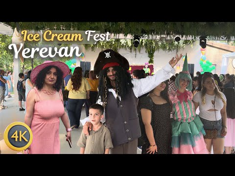 [4K] You Have to See This Summer Festival | Yerevan Ice Cream Fest 2026 