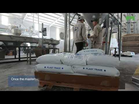 The masterbatch production process - YouTube