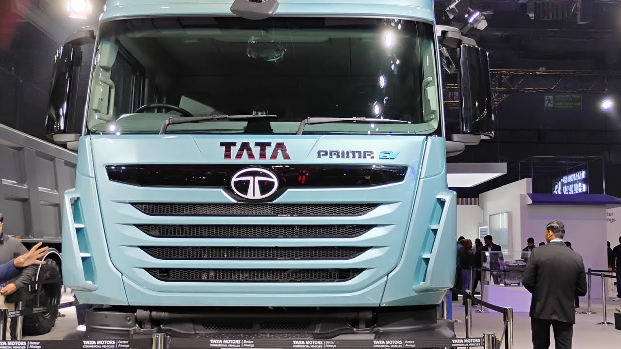 Tata Prima Ev Tipper || Luxury Trucks In India || Ac Cabin Chasis Truck ...