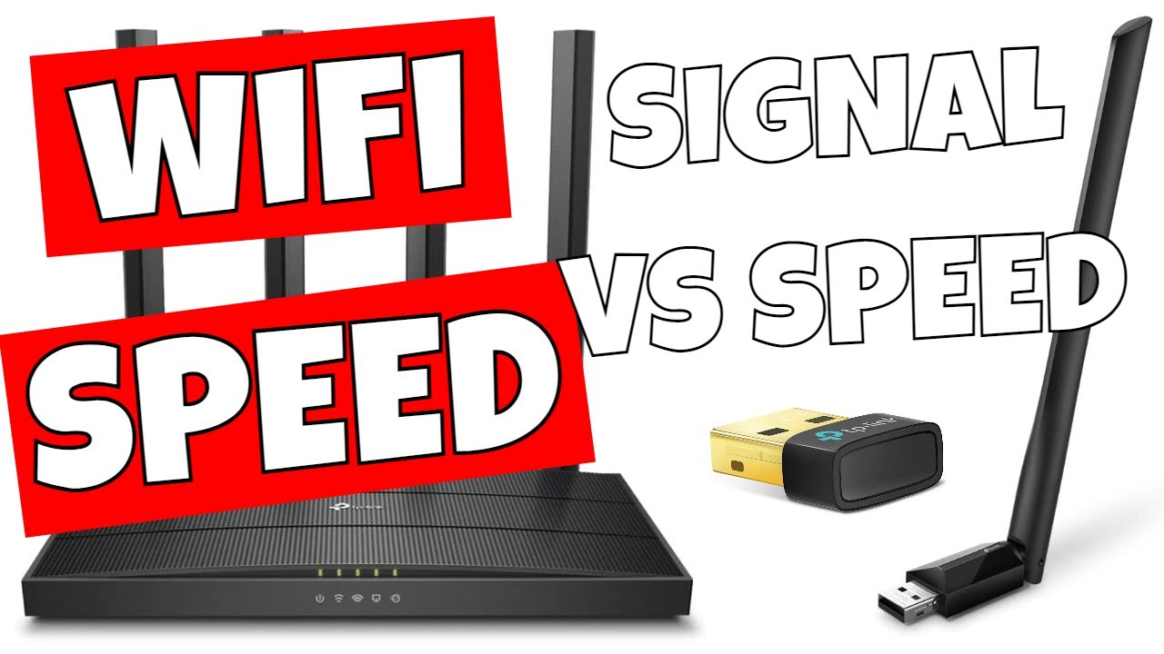 WiFi Speed VS Signal Strength & How To Pick The BEST Wifi Adaptor - YouTube