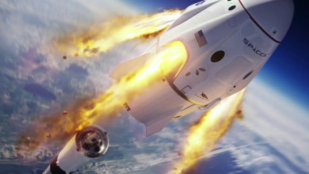 SpaceX Nasa Mission- Astronauts on historic mission enter space station ...