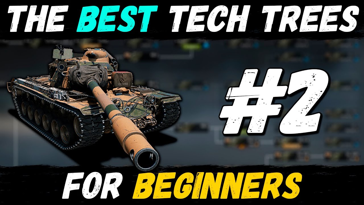 TOP 5 BEST TECH TREES FOR BEGINNERS #2 || WoT - YouTube