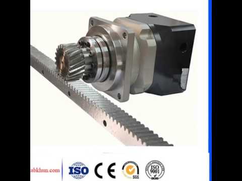Cnc Router Rack And Pinion For Wood Machine - YouTube