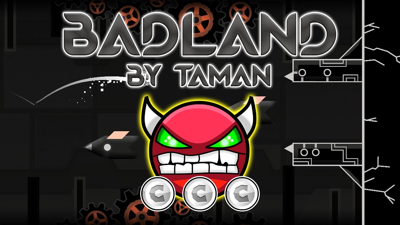 Geometry Dash Badland Demon By Taman Youtube