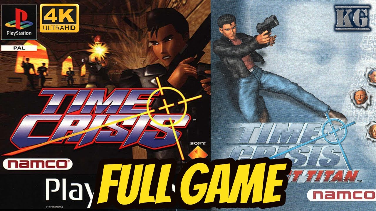 Time Crisis COLLECTION | PS1 | 4K60ᶠᵖˢ UHD🔴 | Longplay Walkthrough ...