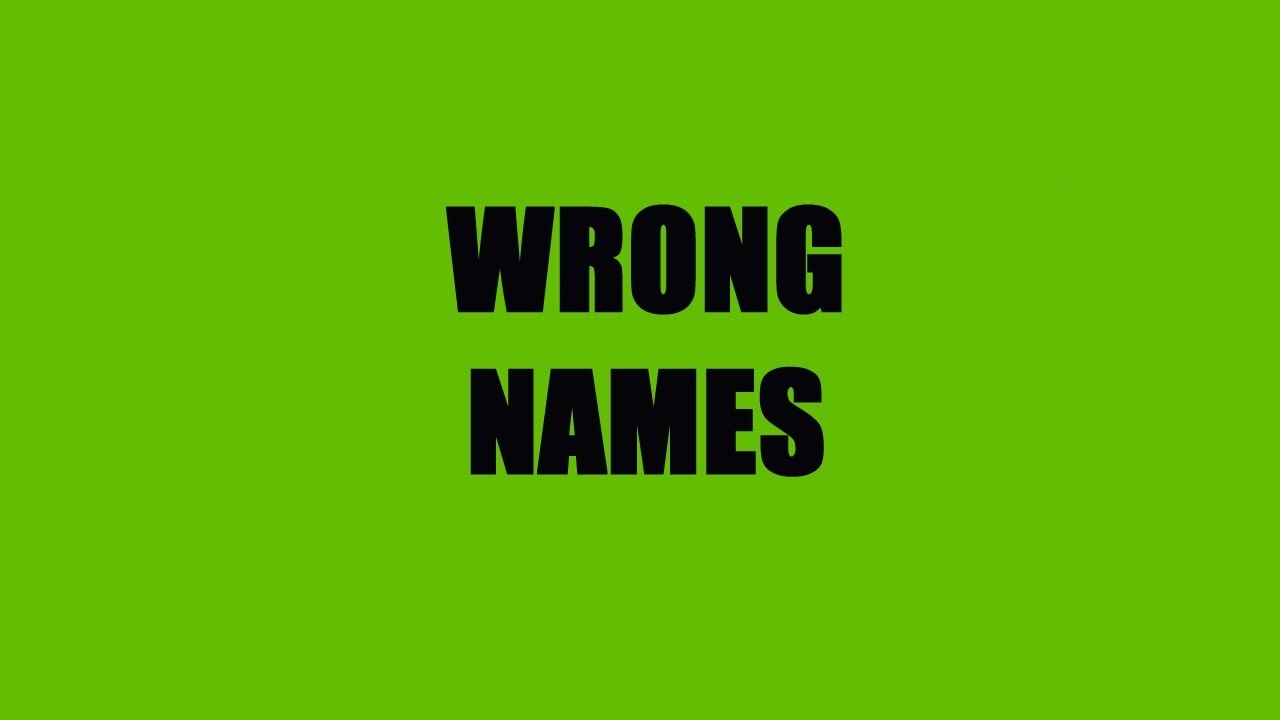 Looney Trump 024 - Wrong Names - YouTube