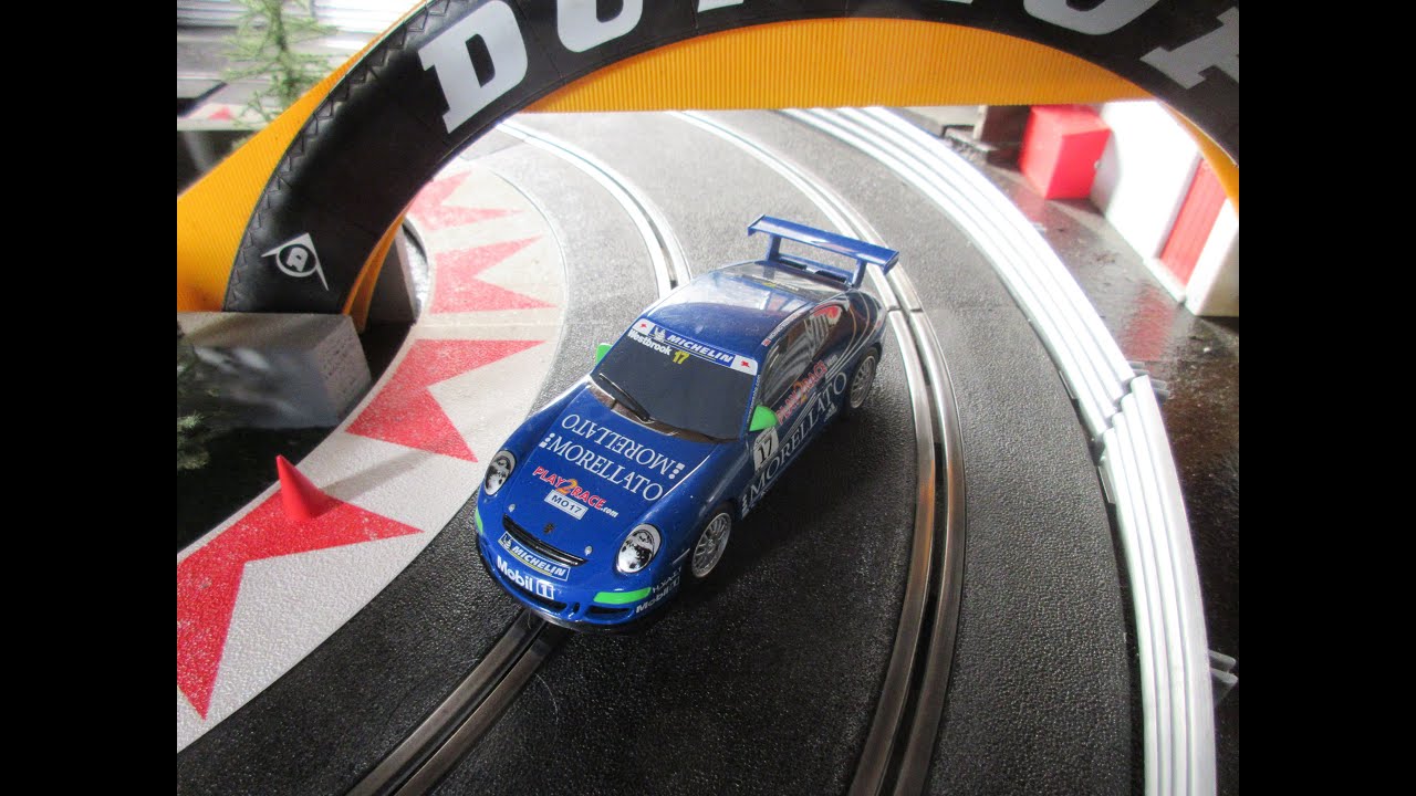 SCALEXTRIC C2900 PORSCHE 997 911 DPR READY, NEW REAR TYRES + BRAIDS For ...