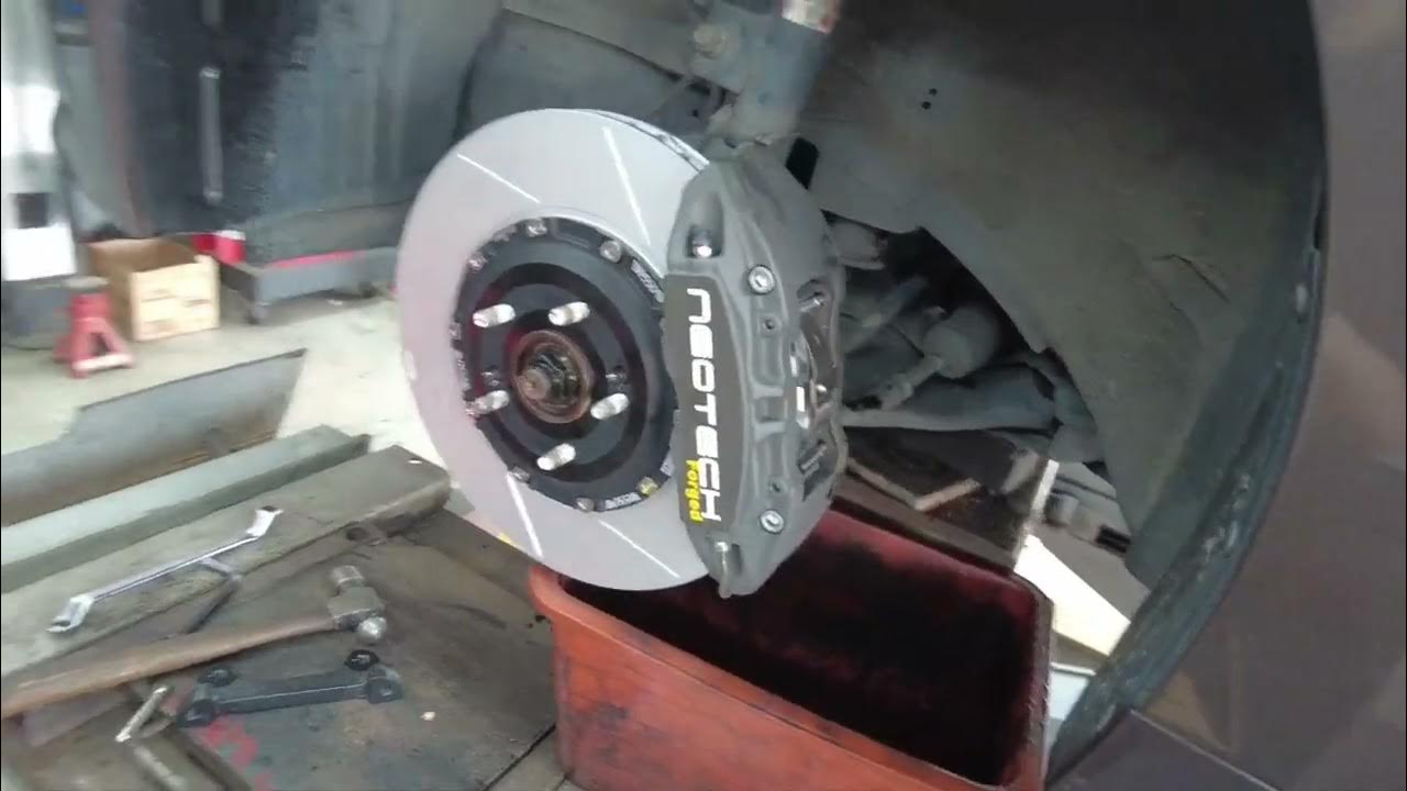 그랜저HG 네오테크NF 4P브레이크 튜닝 - YouTube