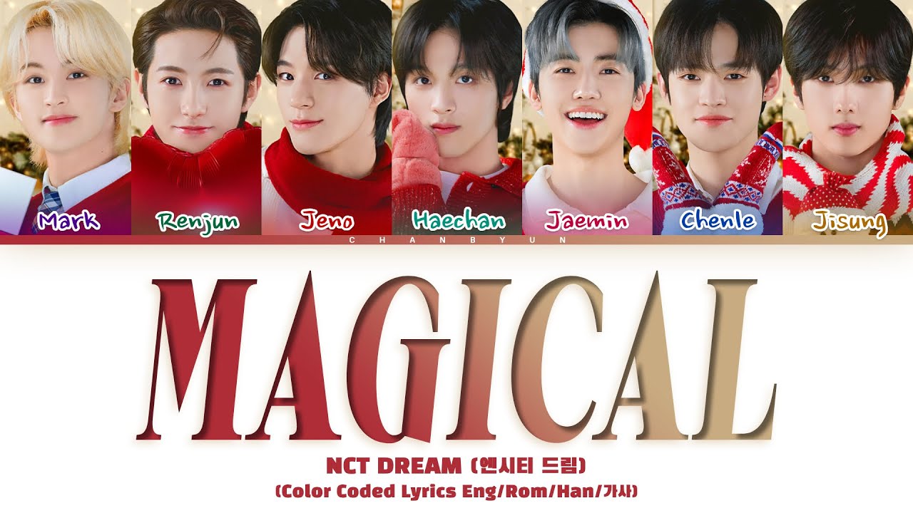 [AI COVER] NCT DREAM - Magical (TWICE) (Color Coded Lyrics) - YouTube