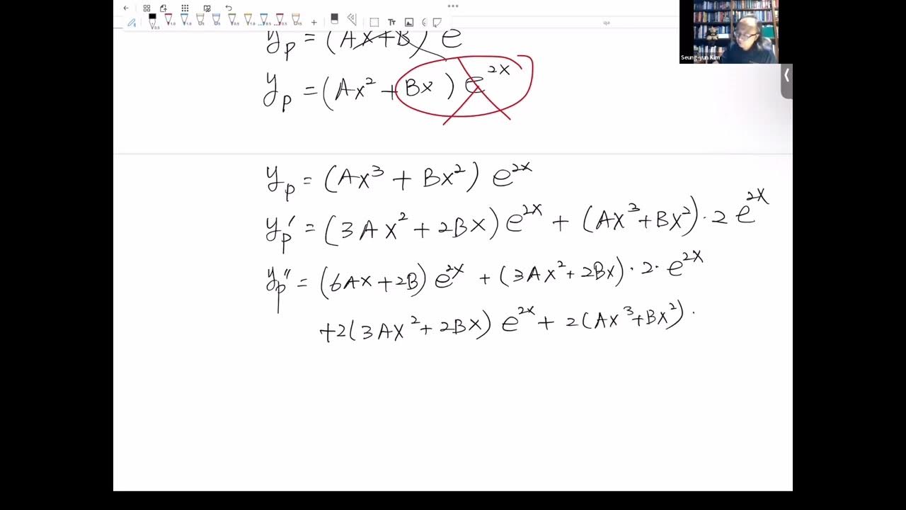 Lecture C3-06 - Section 3.5a - Advanced Engineering Math - Chapter 3 ...