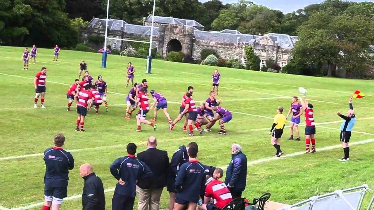 marr rugby v aberdeen - YouTube