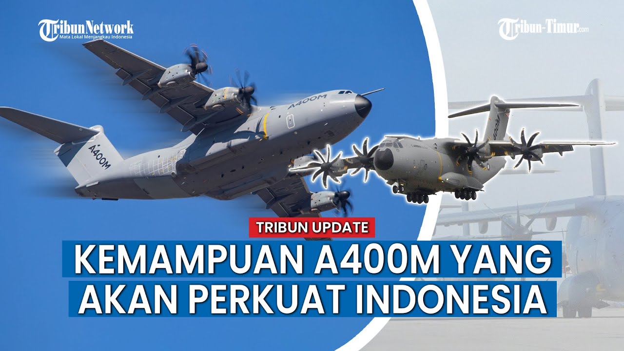 Inilah Pesawat A400M Perkuat Militer Indonesia yang Dipesan Kemenhan RI yang Datang 2026 - YouTube