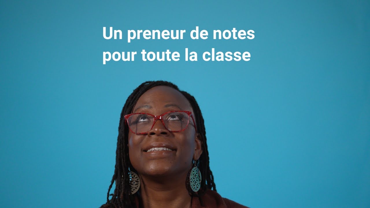 Un preneur de notes pour toute la classe - YouTube