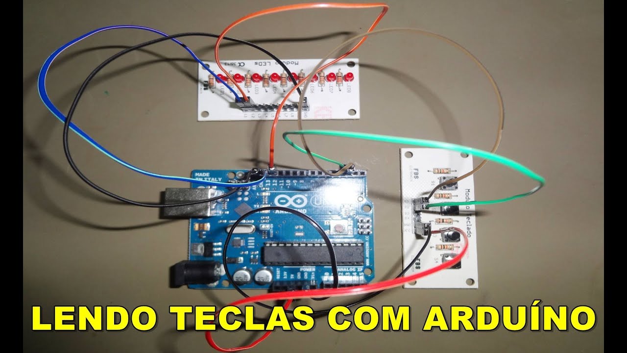 ArduÍno Aula 03 Lendo Teclas Com ArduÍno Youtube