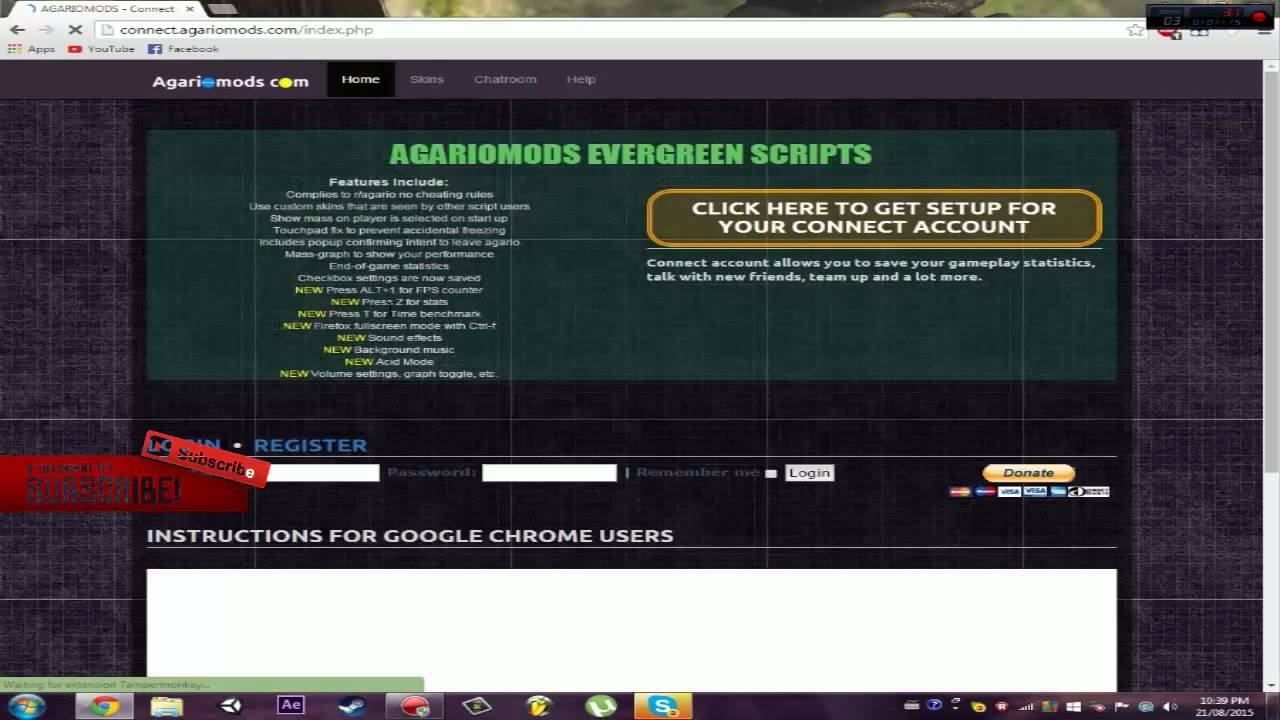 How to Install Mods on AGAR.IO // Agario (Agar.io Tutorial) - YouTube