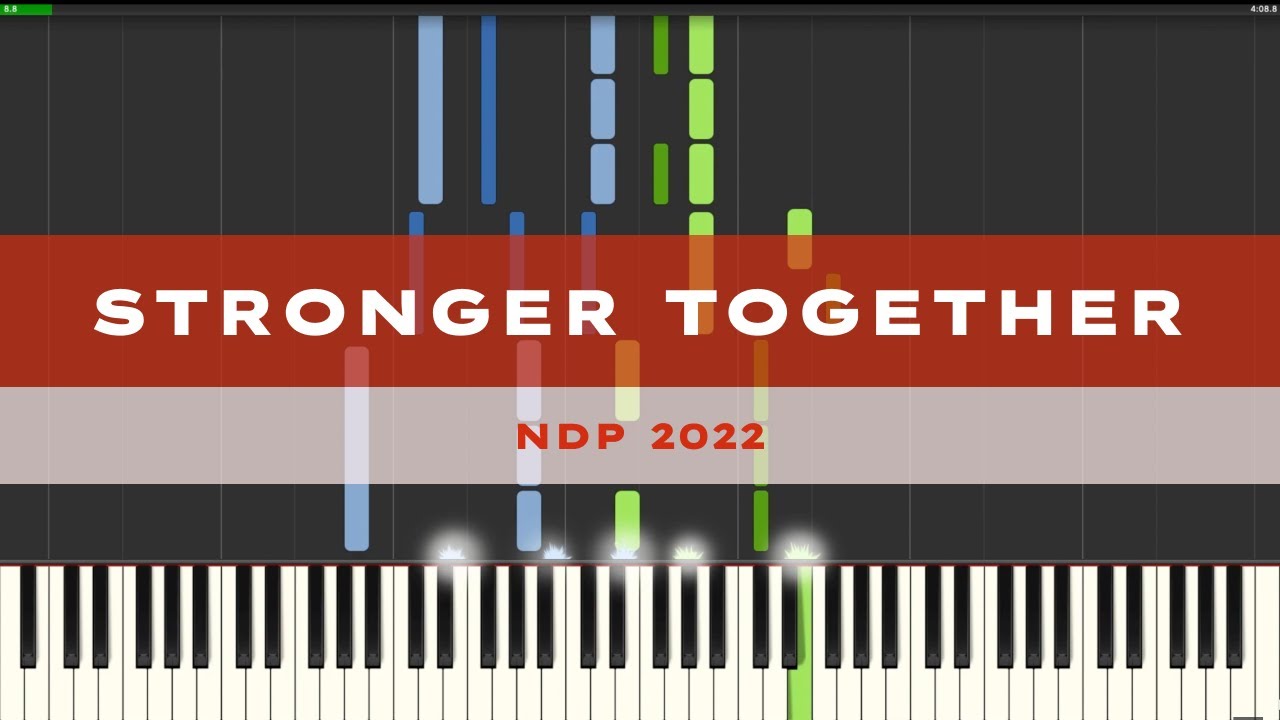Stronger Together (NDP 2022 Theme Song) - Piano Cover - YouTube Music