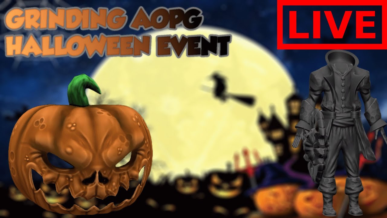 [AOPG] GRINDING NEW HALLOWEEN EVENT IN AOPG | Roblox - YouTube