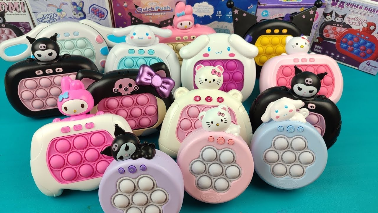♡BIGGEST COLLECTION IN THE WORLD SPEED PUSH GAME POP IT ELECTRONIC ...