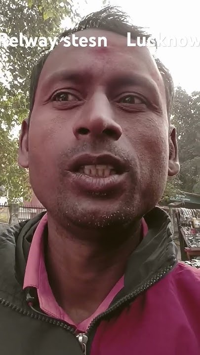 Lucknow se train nhi milane ke Karan ham log intezar kar rahe hain - YouTube