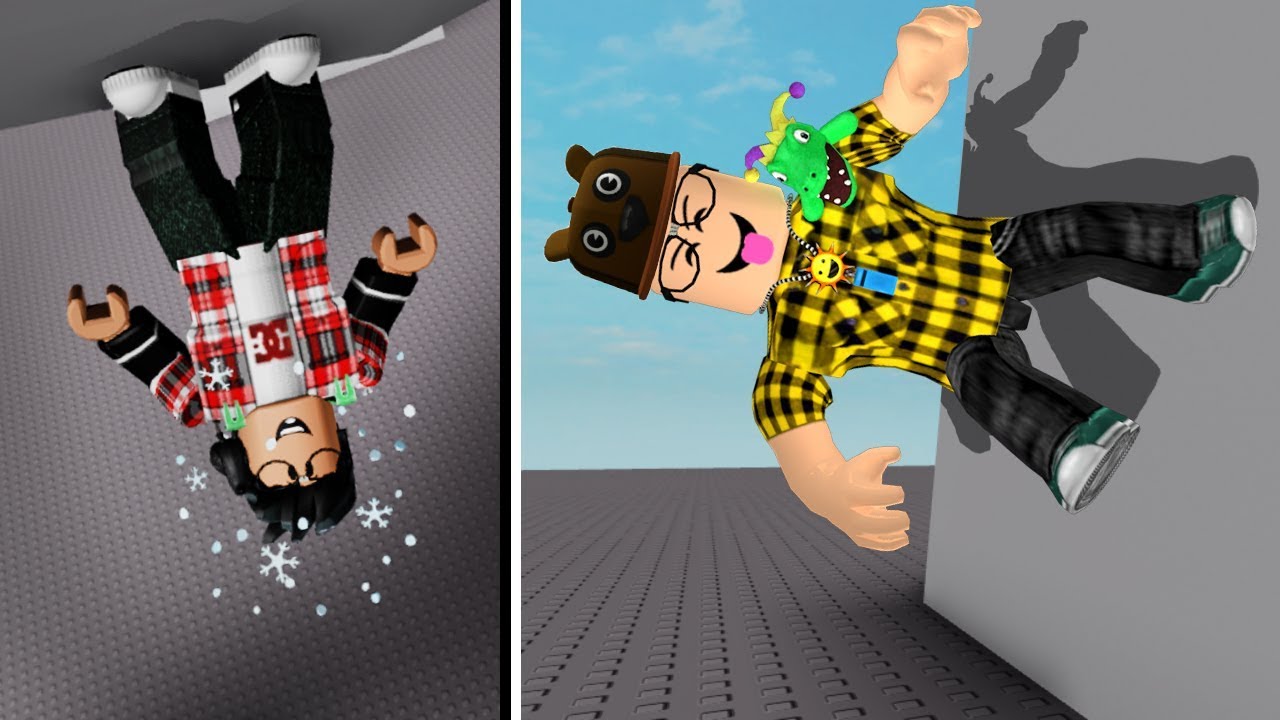 ROBLOX: VELHOTE E NOVOTE CONSEGUIRAM ANDAR PELAS PAREDES! (Gravity ...