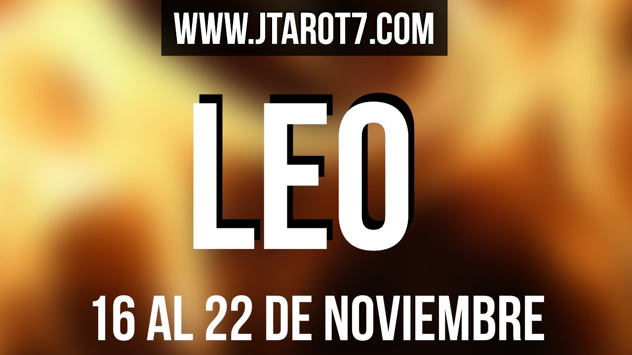 LEO PONTE SIEMPRE EN PRIMER LUGAR GRANDES MENSAJES PARA TI HOROSCOPO ...