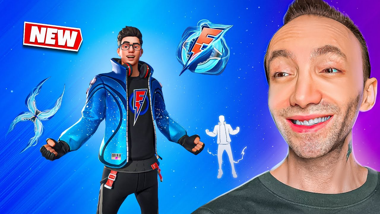 Flakes Power Skin in Fortnite 🔥 ببینید چه اسکین باحالی اومده - YouTube