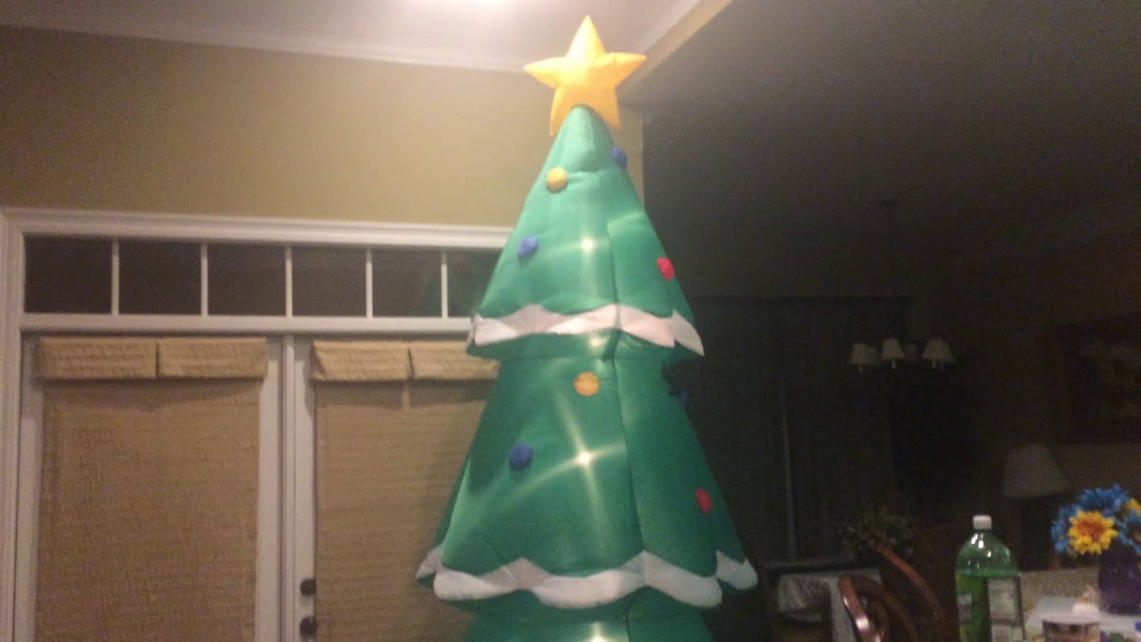 Airblown Inflatable Christmas Tree Giant 10ft - YouTube