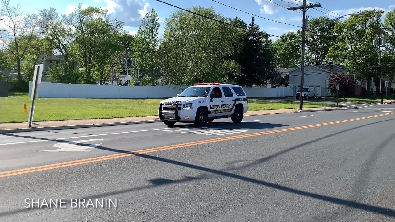 Union Beach Fire Department Chief 65-67 Responding 5/15/21 - YouTube