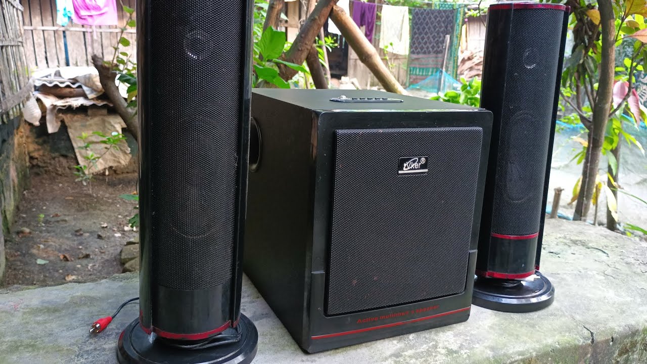 Vkar ব্রান্ডের চমৎকার একটি সাউন্ড বক্স | 2.1 System | Sound Box | - YouTube