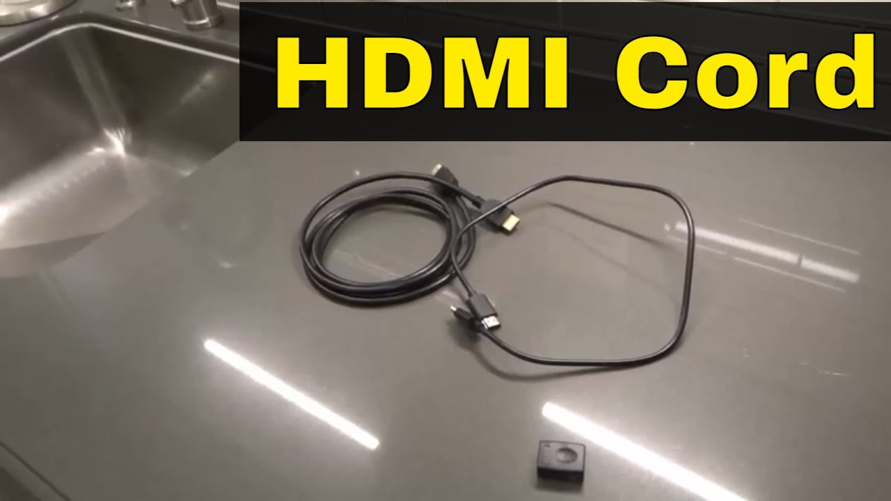 How To Make An HDMI Cord Longer-Tutorial For Extending HDMI Reach - YouTube