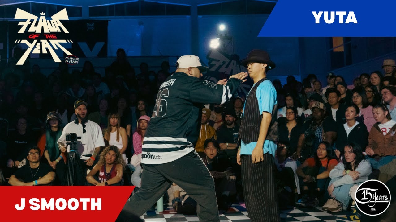 J SMOOTH VS YUTA - POPPING TOP 8 - FLAVA OF THE YEAR 2025 - YouTube