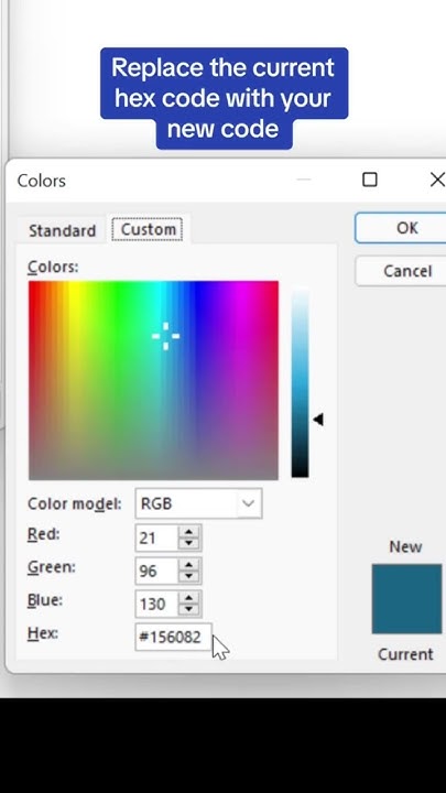 How to make a customized color palette in PowerPoint🎨 #powerpoint # ...
