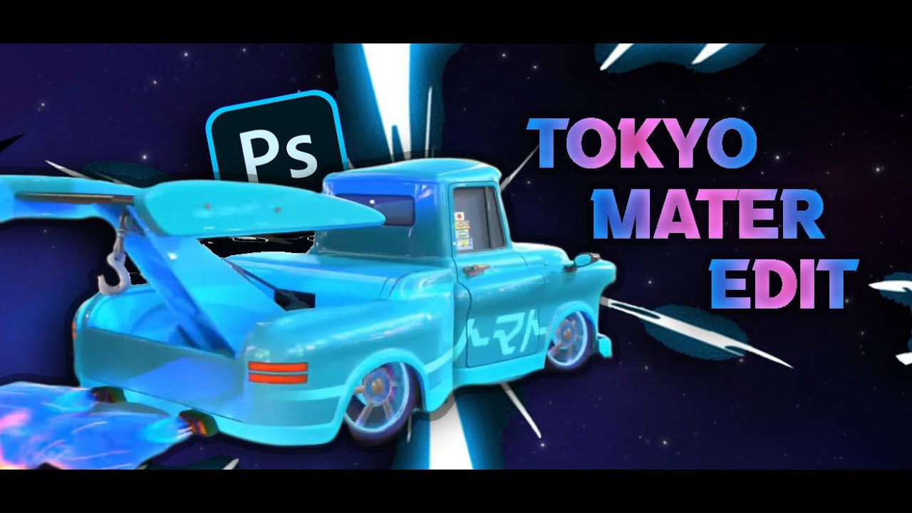 [ TOKYO MATER EDIT! ] my first best edit on ps and hitfilm express ...