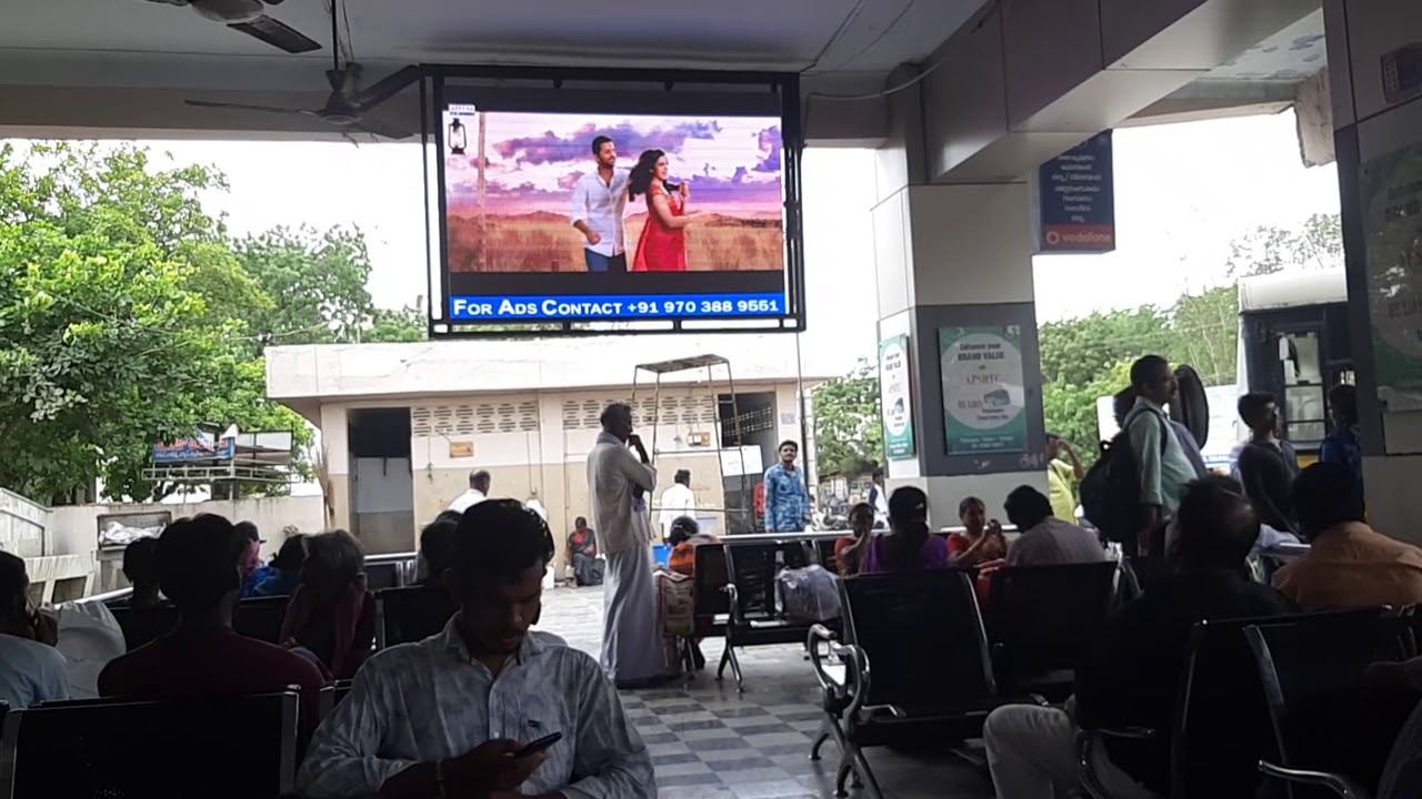 PODILI BUSSTAND LED SCREEN ADDS 9703889551,7997810999(12) - YouTube